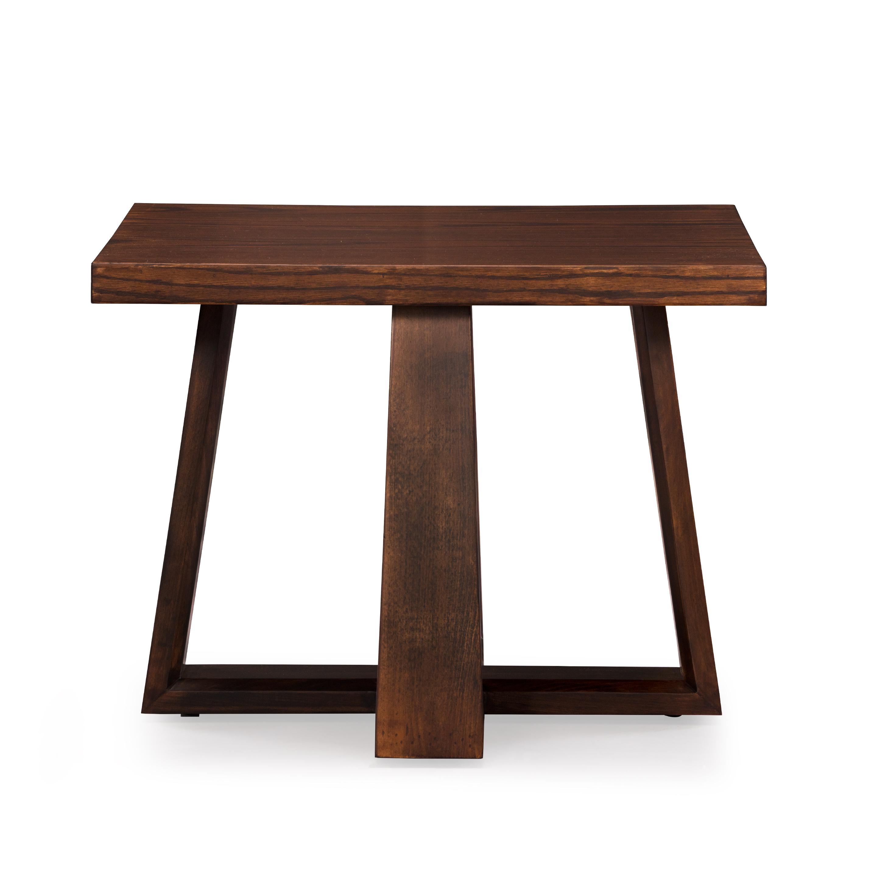 Buy Savio Brown Veneer Solid Wood Side & End Table Online At Durian