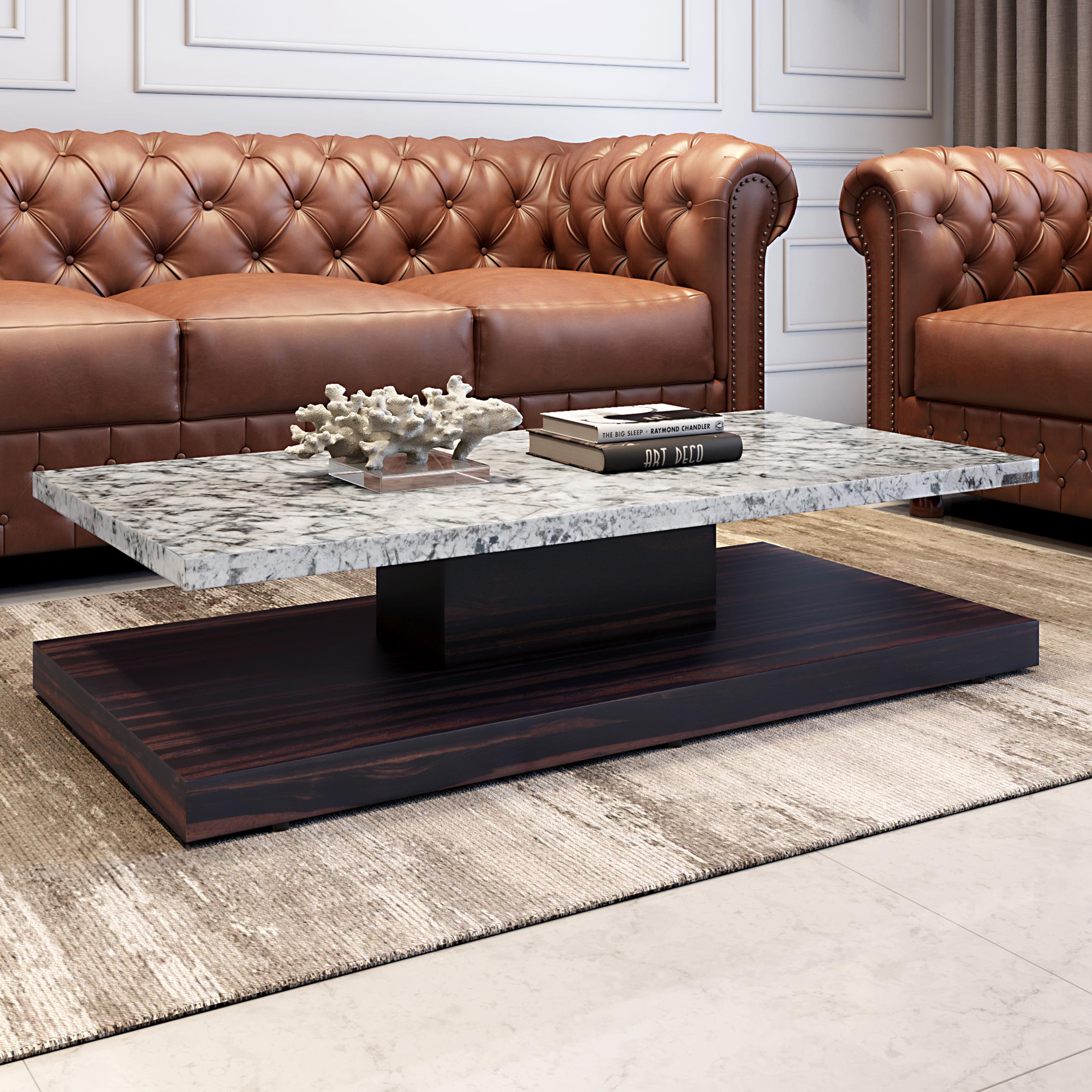 Buy Hannah Three Tone Marble Coffee & Center Table Online Durian