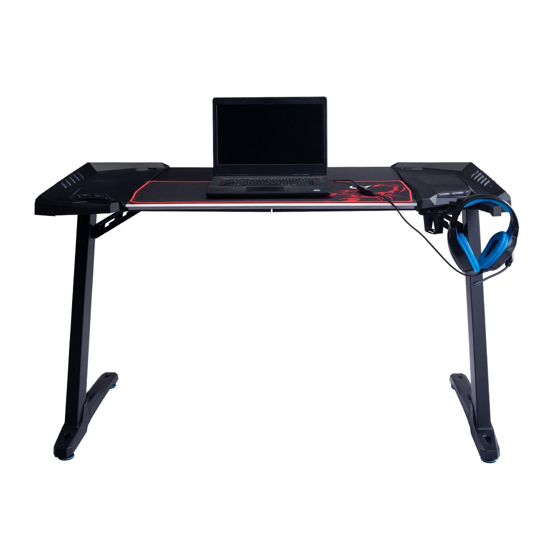 Buy Carbon Black Metal Gaming Table Online at Durian