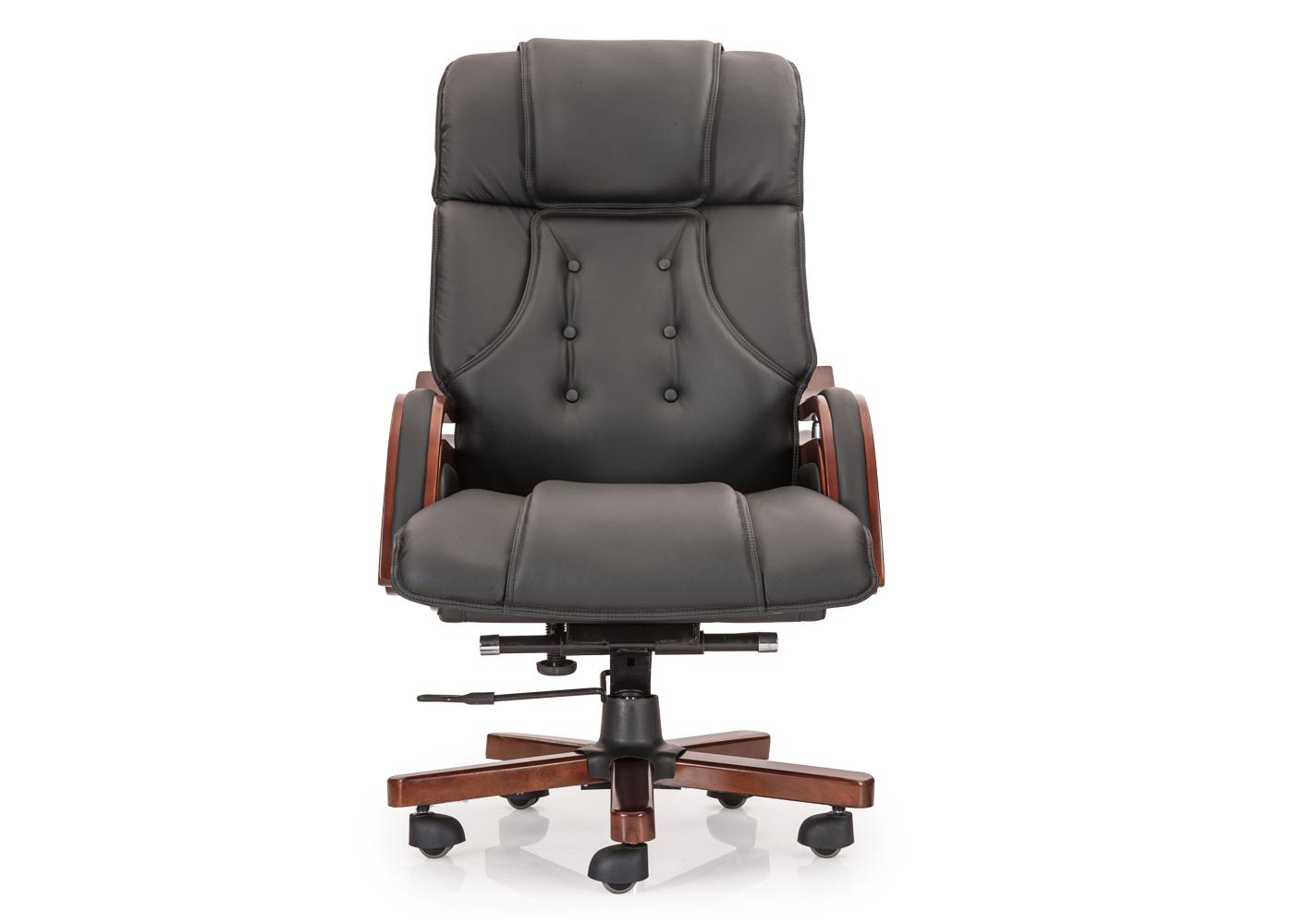 Buy Berlin High Back Black Leather Office Chair Online At Durian