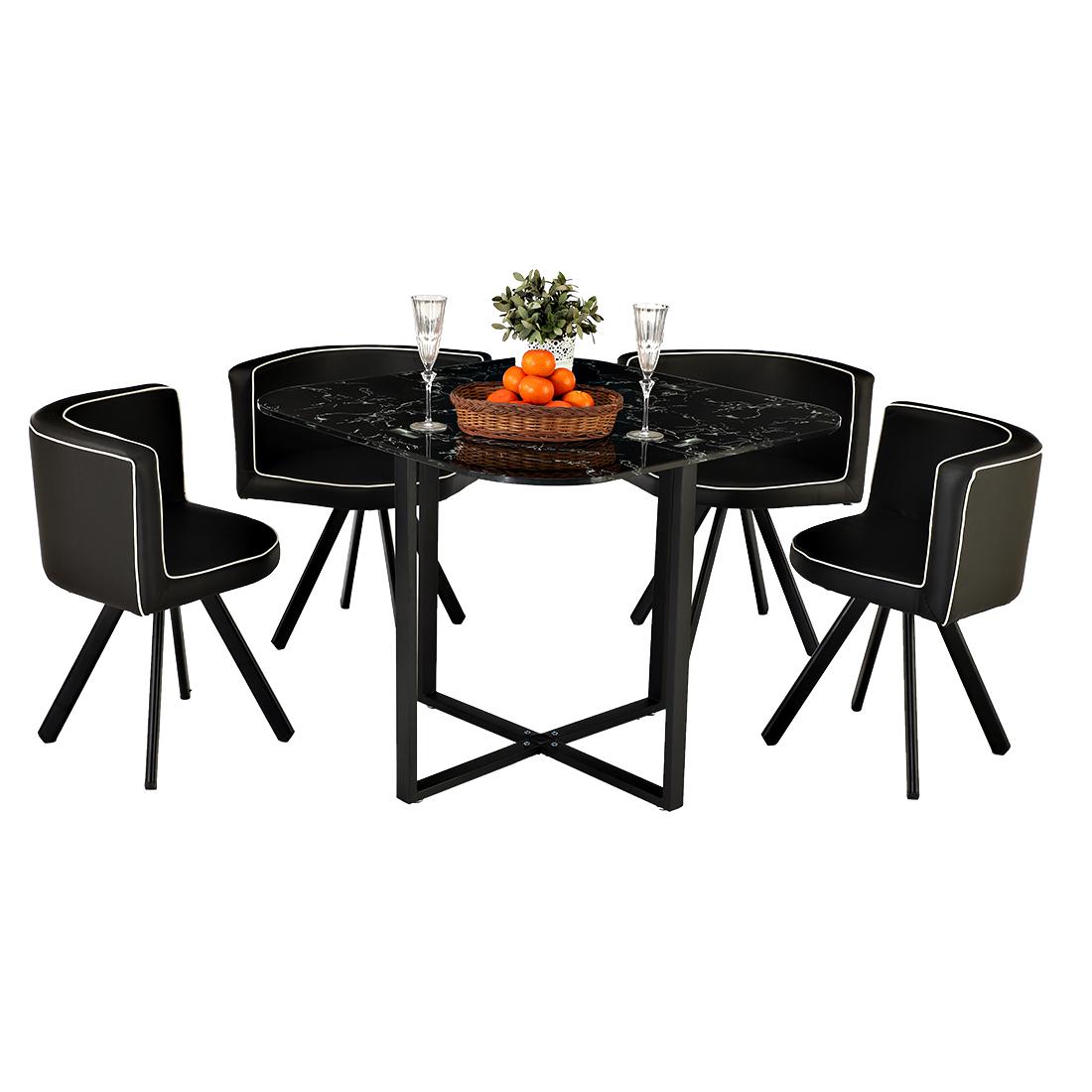1960s authentic Stowaway Table Chairs The