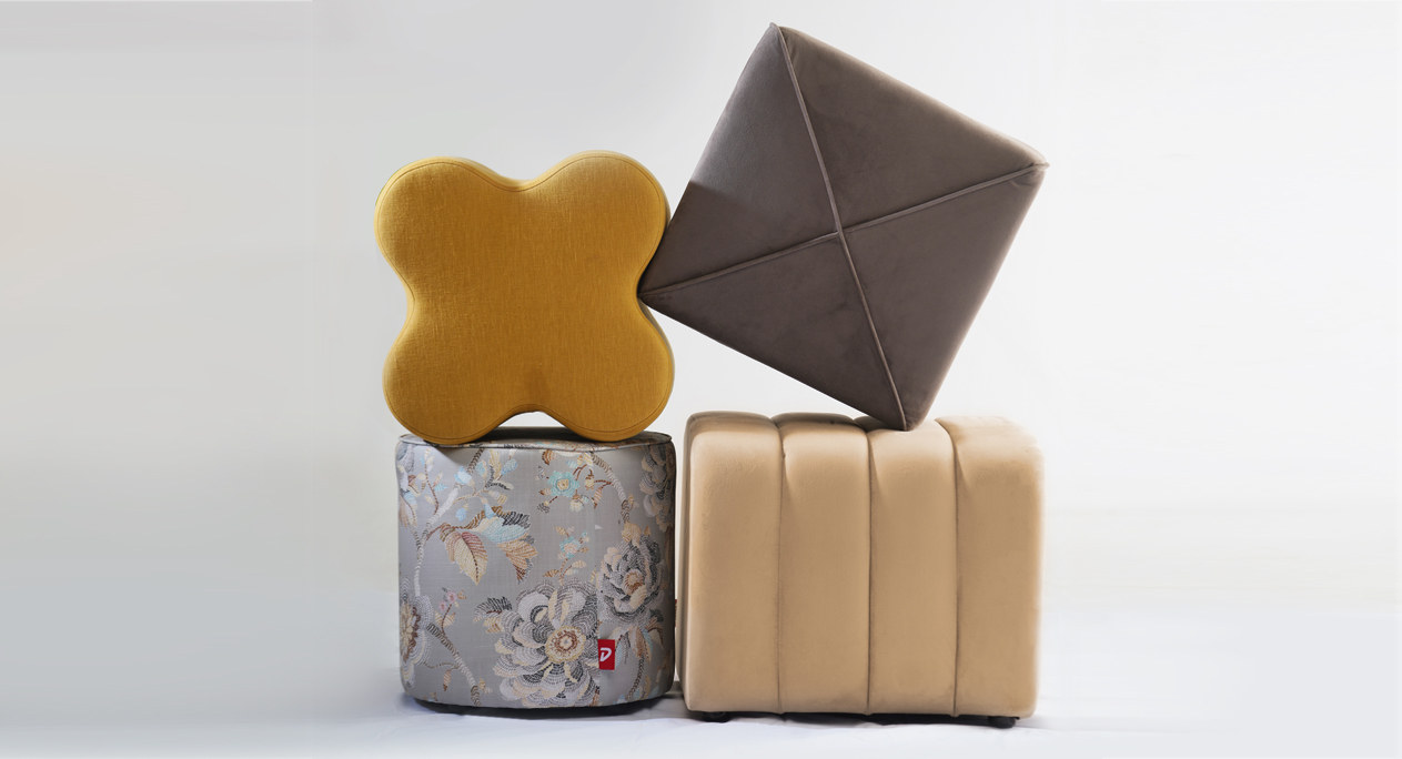 7 Ways How To Use Pouffes In Your Home | Durian